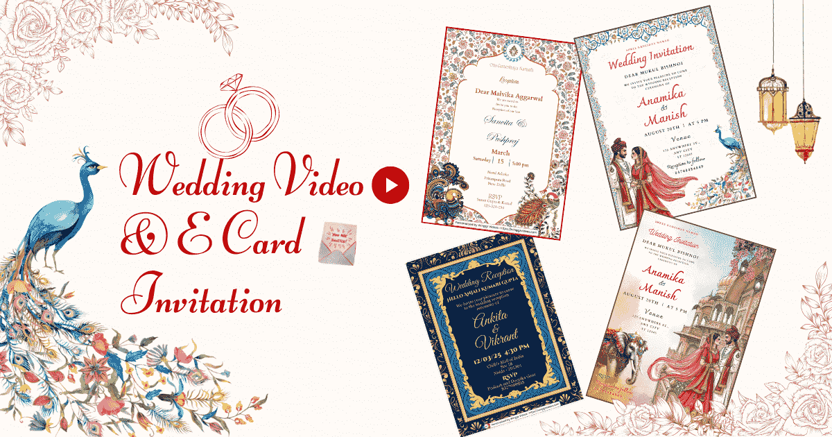 WinggzVideos | Wedding E-Cards Invites